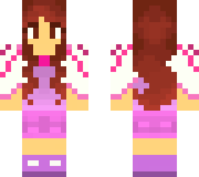 Curly hair girl | Minecraft Skin
