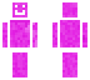 high contrast two colors | Minecraft Skin