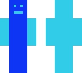 Niebieski/Blue | Minecraft Skin