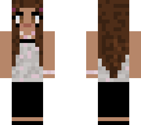 pink pantheress - boys a liar | Minecraft Skin