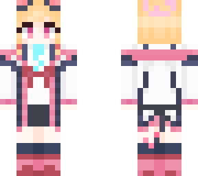 Saiba Momoi | Minecraft Skin