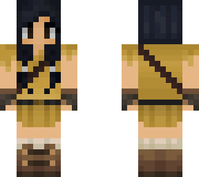 warrior girl | Minecraft Skins