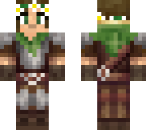 adventurer but she buff | Minecraft Skin
