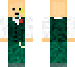 BreadStick in a fancy suit | Minecraft Skin