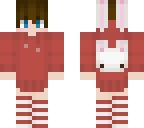 MCC Red Rabbits Cris (Updated) | Minecraft Skin