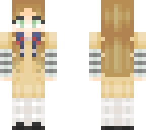 megan fixed hair | Minecraft Skin