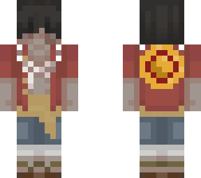 monkey d luffy | Minecraft Skins