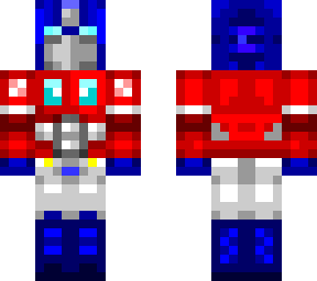 Optimus Prime | Minecraft Skin