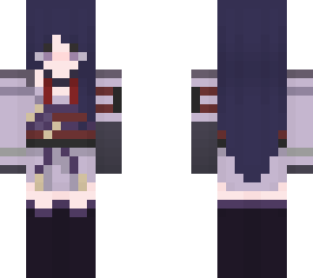 Raiden shogun | Minecraft Skin