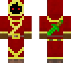 Red Code saver | Minecraft Skin