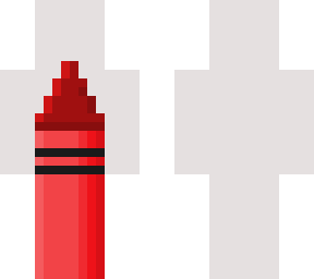Red Crayon | Minecraft Skin