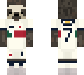 Sloth Ronaldo | Minecraft Skin