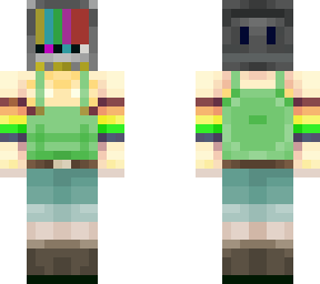 vintage TV head skin | Minecraft Skin