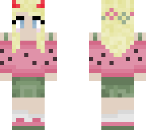Biyin Cubito Sandia | Minecraft Skin