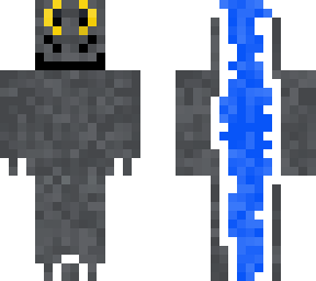 Blue Jurassic World Raptor | Minecraft Skin