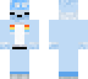 Fundy as an Arctic fox | Minecraft Skin