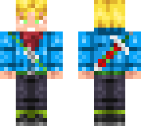 dragon ball trunks | Minecraft Skins