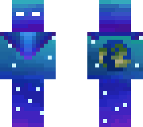 Galaxy Visuals - Cosmic Emperor Variation | Minecraft Skin