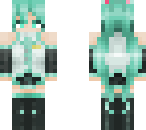 hatsune miku | Minecraft Skins