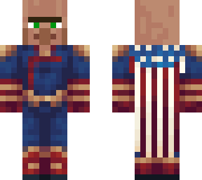 homelander villager the boys | Minecraft Skins