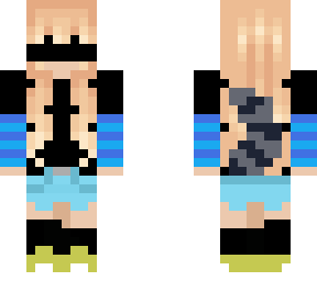 raccoon girl | Minecraft Skin