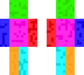 Rainbow (Texture) | Minecraft Skin