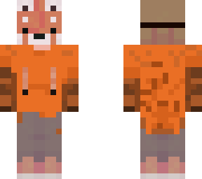 Red panda guy | Minecraft Skin