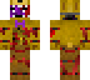 Spring Locked William Afton Fnaf (Update 1 ) | Minecraft Skin
