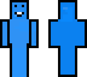 The Blue Dude With Some Improvements | Minecraft Skin