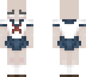 yandere simulator uniform | Minecraft Skins