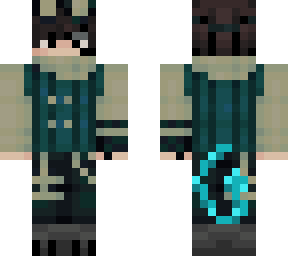 Completed(?) warden oc | Minecraft Skin