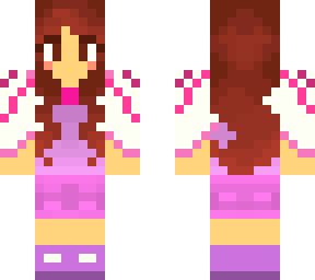 Curly hair girl | Minecraft Skin
