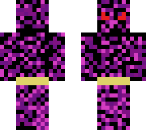 dark matter form 1 | Minecraft Skin