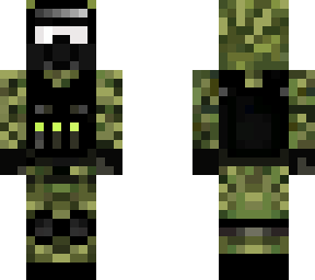 Gas mask | Minecraft Skin