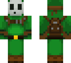 Minic Green Shy Guy | Minecraft Skin