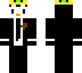 Penguin Suit (on outer layer) | Minecraft Skin