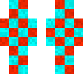 Blue and red | Minecraft Skin