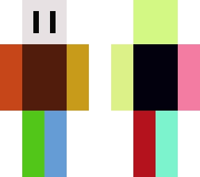 Color man | Minecraft Skin