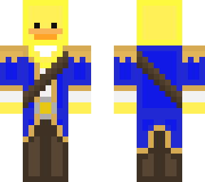 Duck skin simplistic | Minecraft Skin