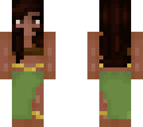earthy girl | Minecraft Skins