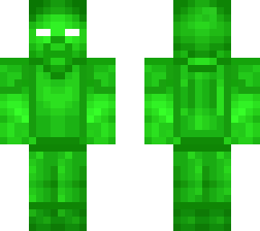 Minecraft Papercraft Emerald Armor