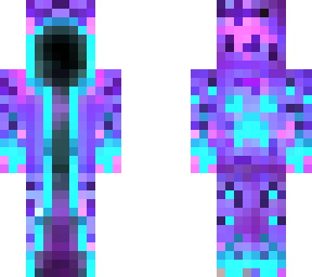 Glowing Space Wizard | Minecraft Skin
