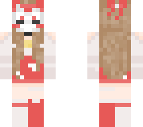 kitsune girl | Minecraft Skin