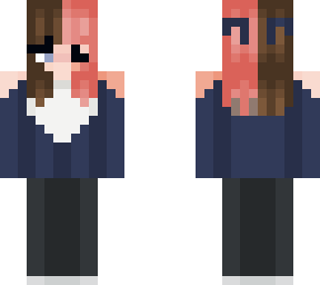 Melo w/dyed hair | Minecraft Skin