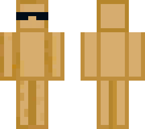 Pan con gafas de sol | Minecraft Skin