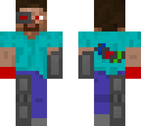 steve.exe cyborg | Minecraft Skin