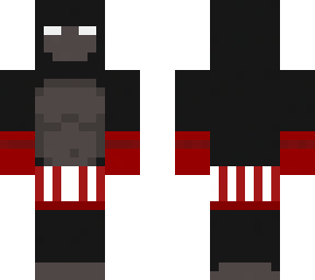 white eyes soggy monkey skin | Minecraft Skin