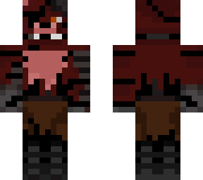 withered foxy | Minecraft Skins