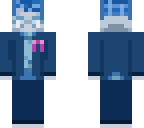 a blue guy | Minecraft Skin
