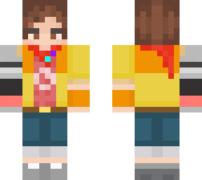 Chai Hi fi rush | Minecraft Skin